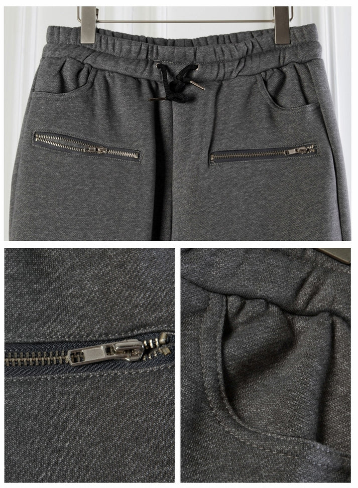 Buy Slim Fit Skinny Sweatpants with Pintuck Knee | Ofelya Boutique