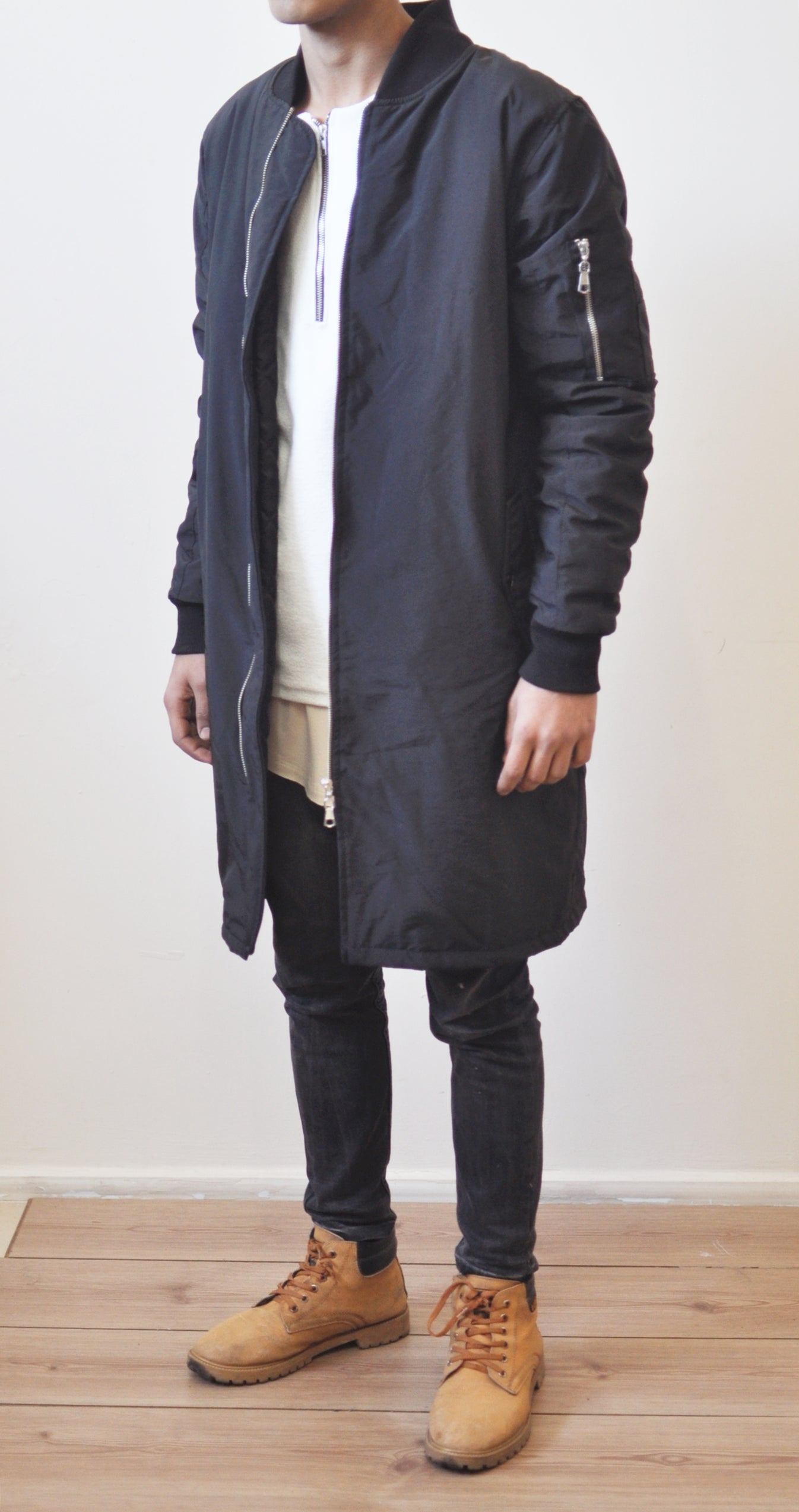 Men’s Oversized Full-Length Field Jacket | Ofelya Boutique