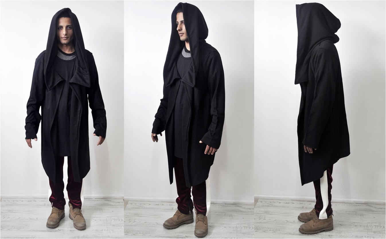 Assassin's Creed Oversized Hood Cardigan Long Sleeve / Cloak Hooded -B ...