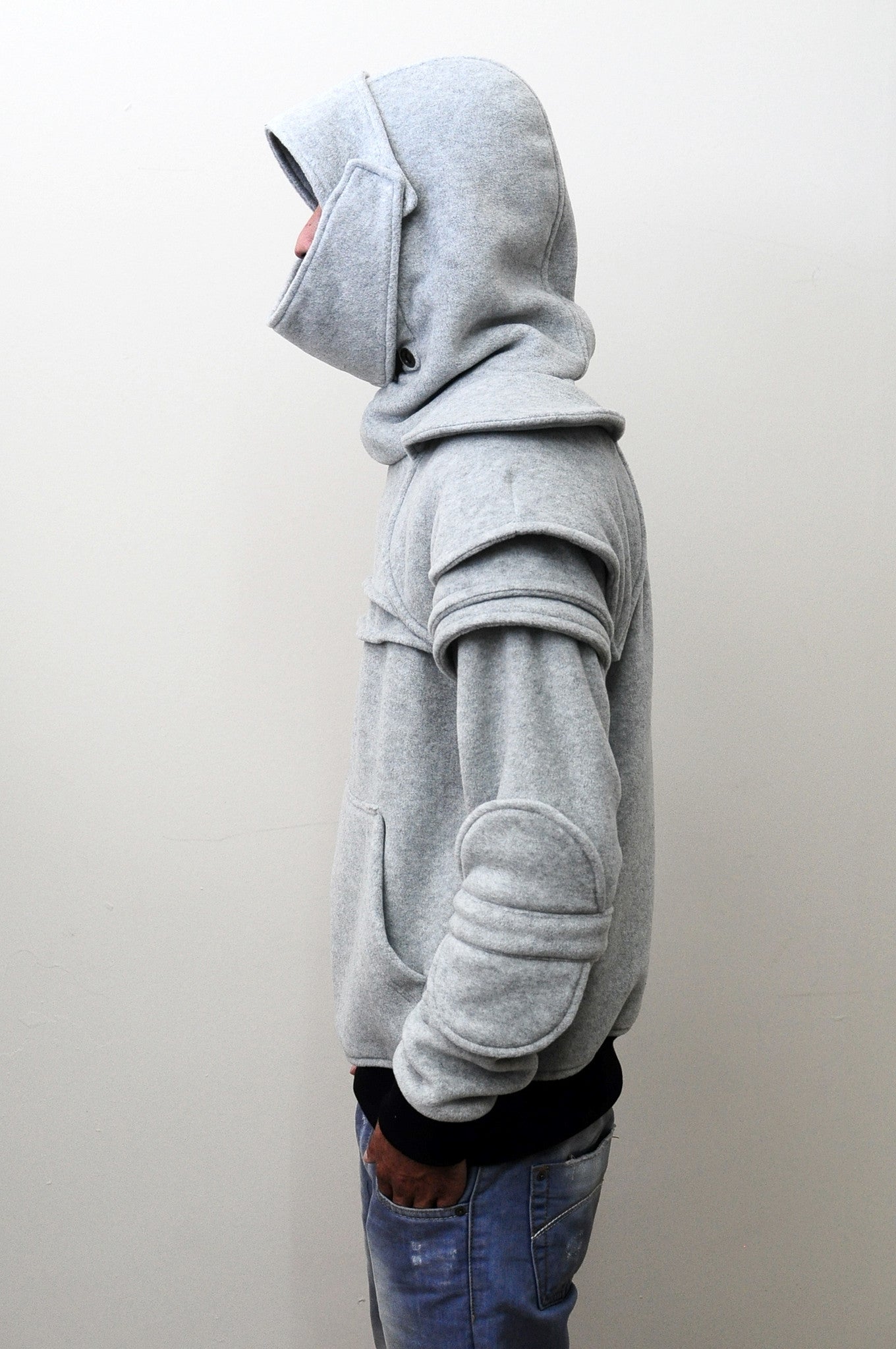 Shop Duncan Armored Knight Hoodie | Ofelya Boutique