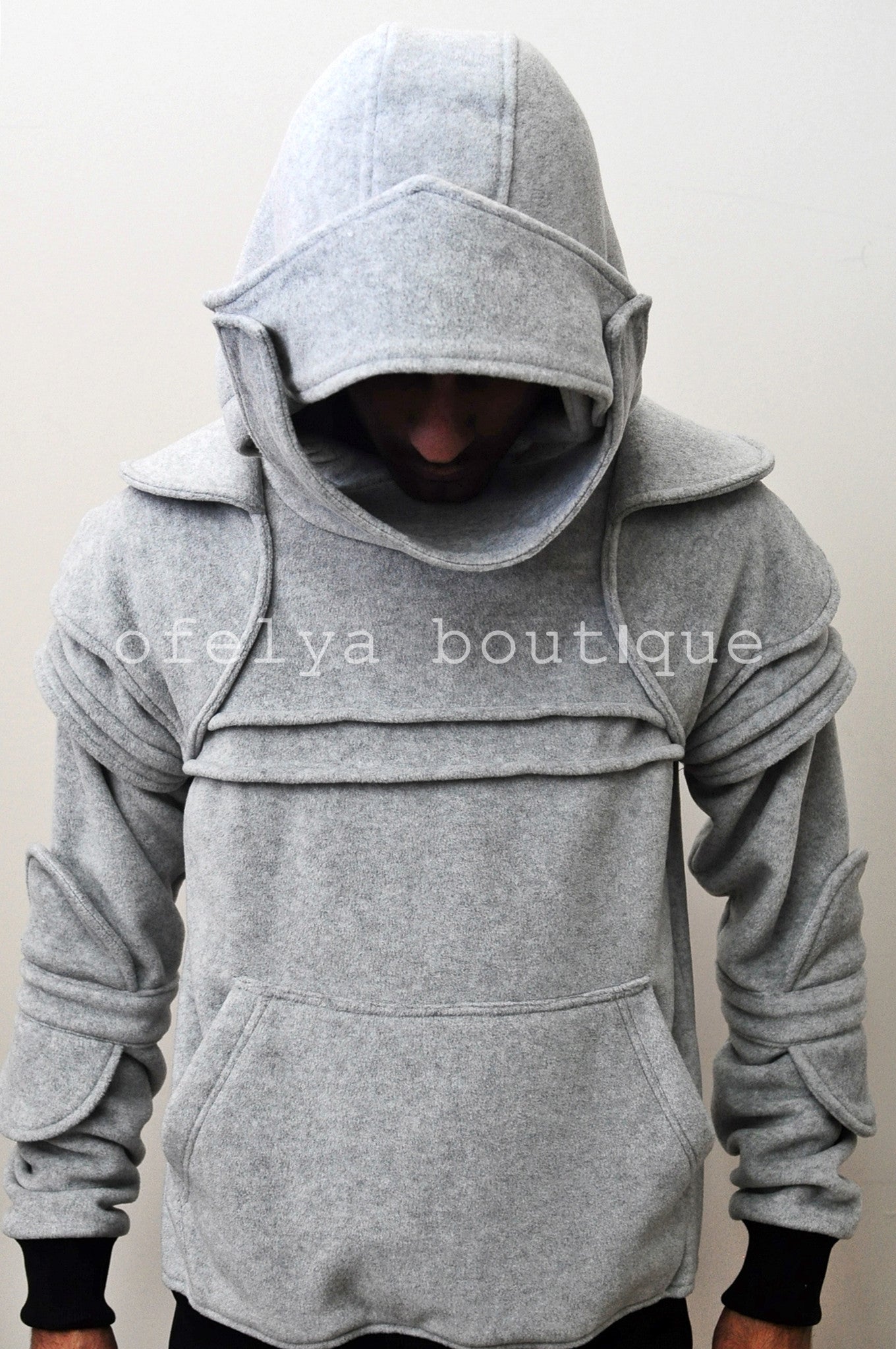 Shop Duncan Armored Knight Hoodie | Ofelya Boutique