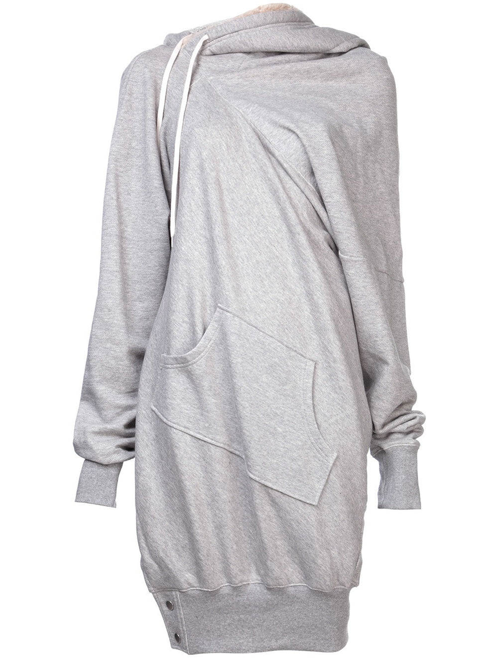 Oversized Asymmetrical Sweatshirt Dress //Extravagant Hooded – Ofelya ...